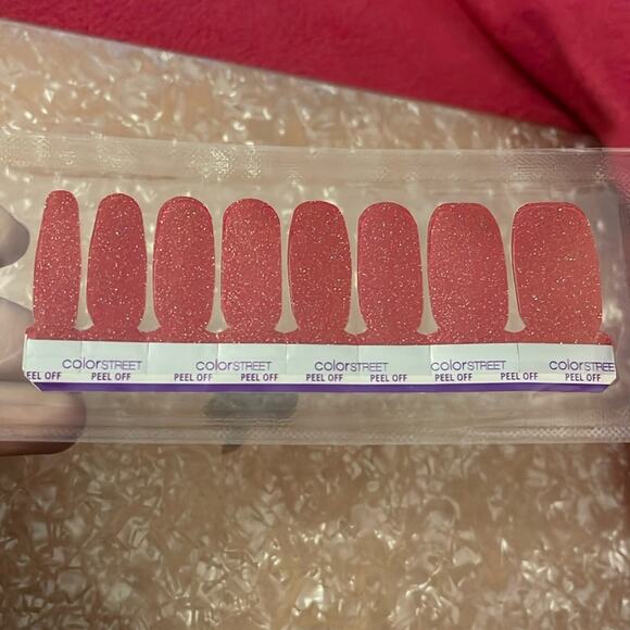Color Street | Makeup | Cherry Float Color Street Priced To Sell | Poshmark